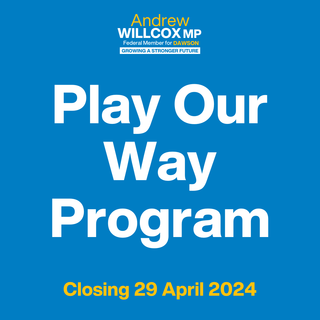 PLAY OUR WAY PROGRAM NOW OPEN - Mackay Whitsunday LIfe